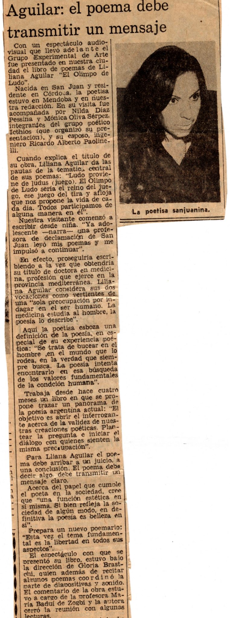 Liliana Aguilar responde “En cuestión: un cuestionario” de Rolando ...